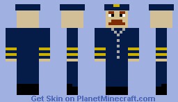 Train Conductor Minecraft Skin