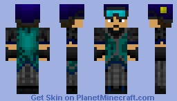 ghast pilot Minecraft Skin