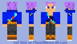 Future Trunks Minecraft Skin