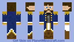 17th century american soldier Minecraft Skin