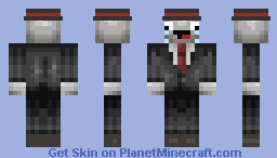 Crying SlenDERPman Minecraft Skin
