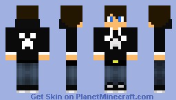 Black Creeper Minecraft Skin