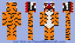 Pauseunpause Tiger Minecraft Skin