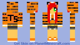 Tiger female Minecraft Skin