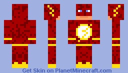 The Flash Updated Minecraft Skin