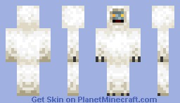 retarded yeti Minecraft Skin