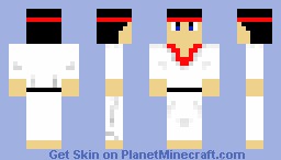 Black belt Minecraft Skin