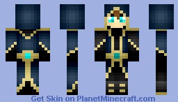 Cryptic Mage Minecraft Skin