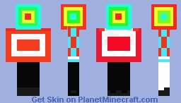 target man Minecraft Skin
