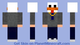 Chicken rapper Minecraft Skin