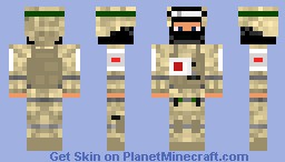 japan army Minecraft Skin