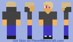 Boy With Bangs Minecraft Skin