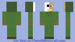 Skaven Plague Monk Minecraft Skin