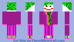 The Joker Minecraft Skin
