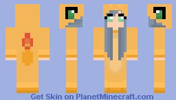 Charmander onesie Girl Minecraft Skin