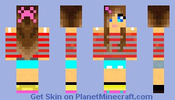red girl :DD Minecraft Skin