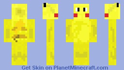 Pikachu!! Minecraft Skin