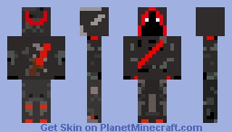red assassin Minecraft Skin