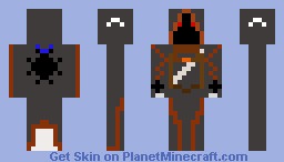 red assassin Minecraft Skin