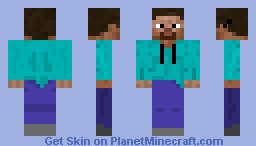 Steve found a jacket Minecraft Skin