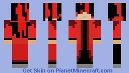 Red Scientist Minecraft Skin