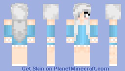 Baby Blue Minecraft Skin