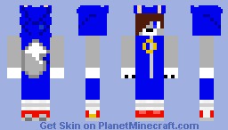 sonic Minecraft Skin