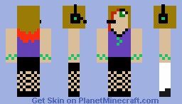 Alpha Gamer Girl Minecraft Skin
