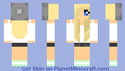 Cute Blone Girl Minecraft Skin