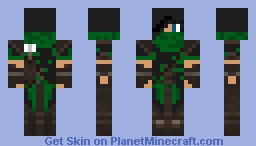 Green Ranger Minecraft Skin