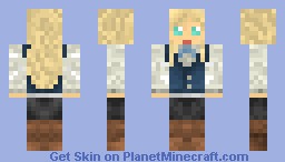 Worker Girl Minecraft Skin