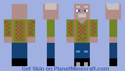 grand dad Minecraft Skin