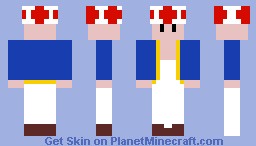 Toad Minecraft Skin
