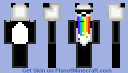 Puking Happiness Minecraft Skin