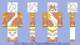 Zeus the God Minecraft Skin