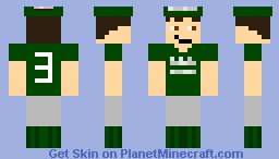 Baseball Uniform - Dark Green Minecraft Skin