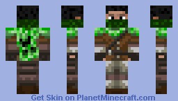 The Creeper Hunter - Please Read Description! Minecraft Skin