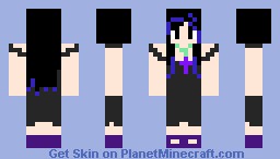 Goth Collection (Luna) Minecraft Skin