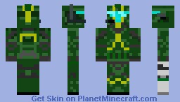 Camo Armor Minecraft Skin