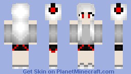 Ghast Girl!! Minecraft Skin