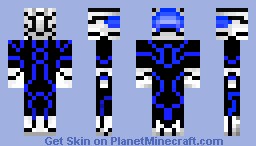 Futuristic Mantoku Minecraft Skin