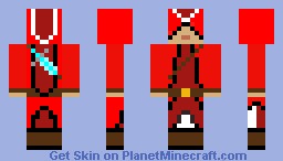 Red Assassin Minecraft Skin