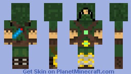 green assassin Minecraft Skin