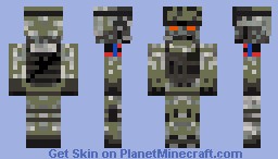 Delta Fr0st Task Force -Male- Minecraft Skin