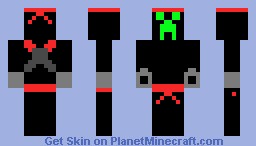 NINJA CREEPER Minecraft Skin