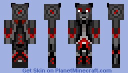 Deadly Cyber-Bear [by niki2011] Minecraft Skin