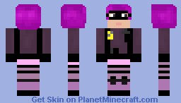 Hit Girl Minecraft Skin