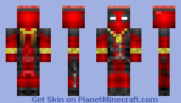 Dj DeadPool Minecraft Skin