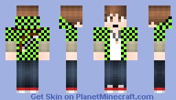 Crazy Dave from Plants vs. Zombies Minecraft Skin