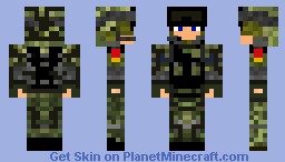 Soldier Minecraft Skin
